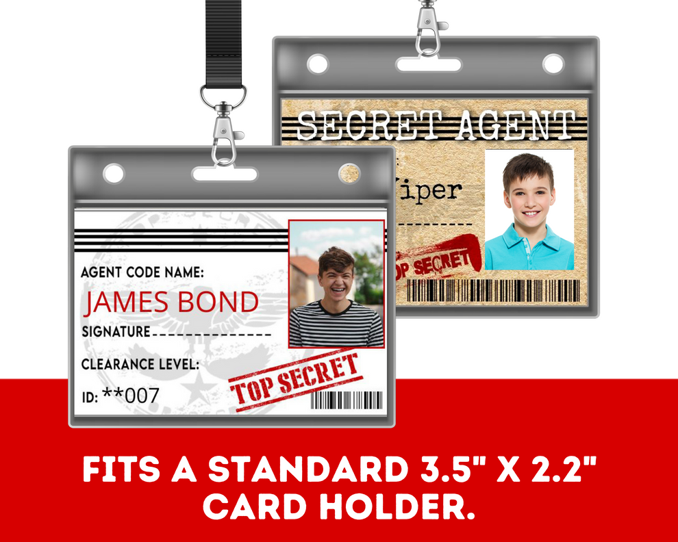 Spy ID Badge – LockPaperEscape