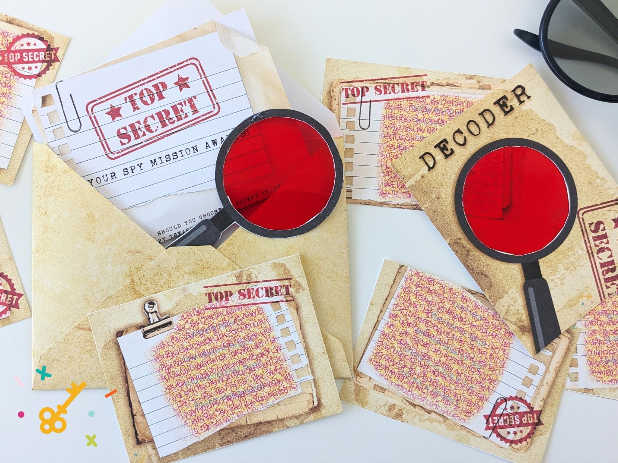 Spy Secret Message Treasure Hunt – LockPaperEscape