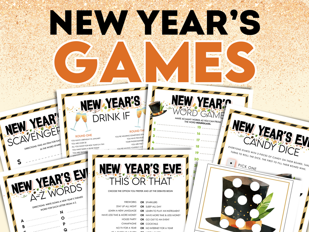 New Years Fun and Games – LockPaperEscape