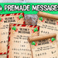 Secret Christmas Message – LockPaperEscape