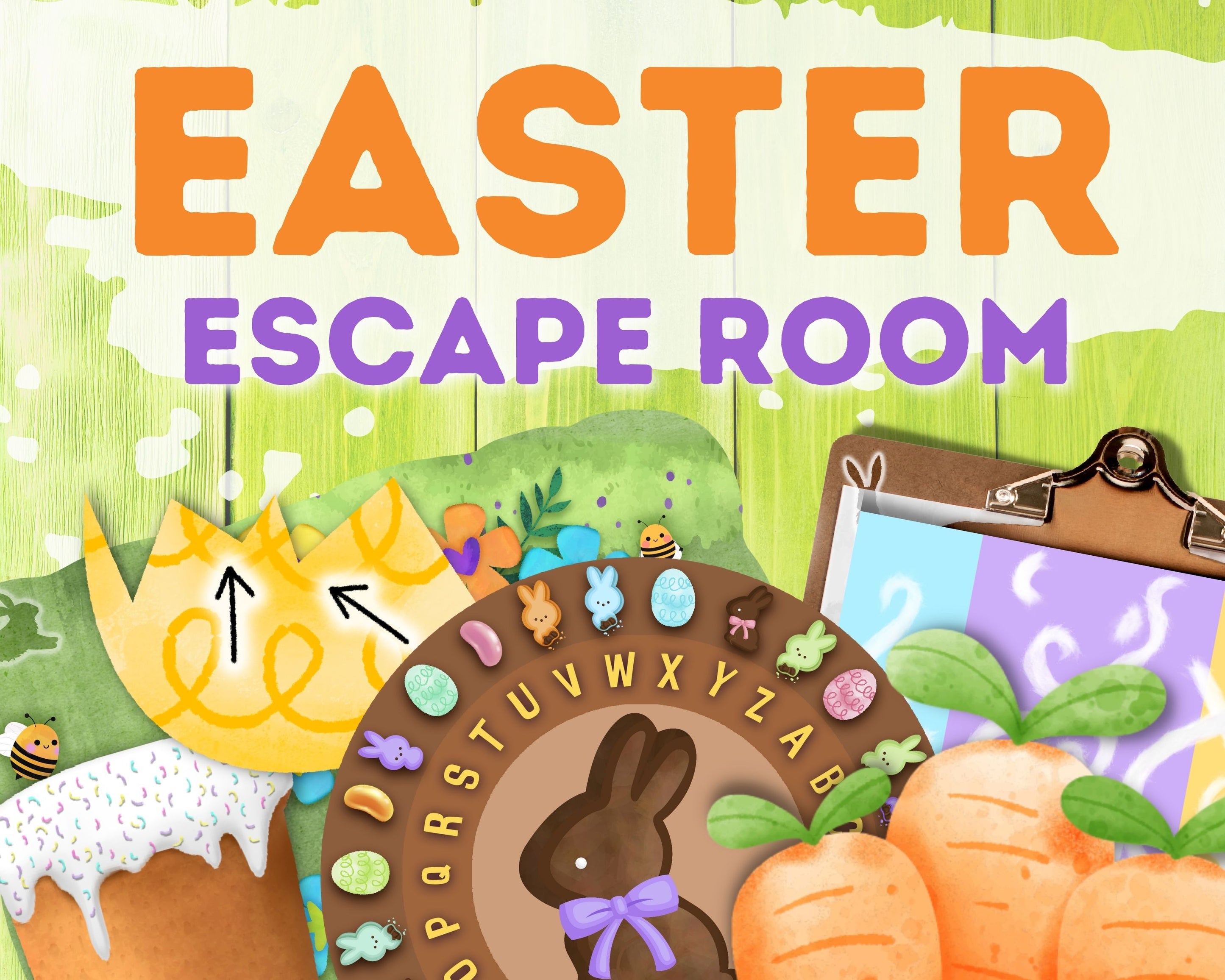 Easter Bunny Escape Room – LockPaperEscape