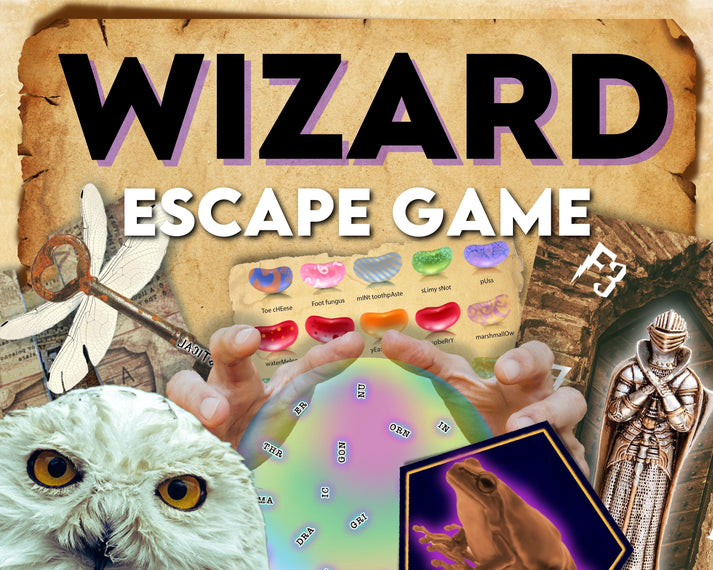 Wizard Escape Room Game – LockPaperEscape