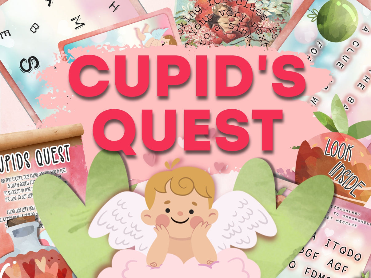Cupid's Quest Valentine's Escape Room Hunt – LockPaperEscape