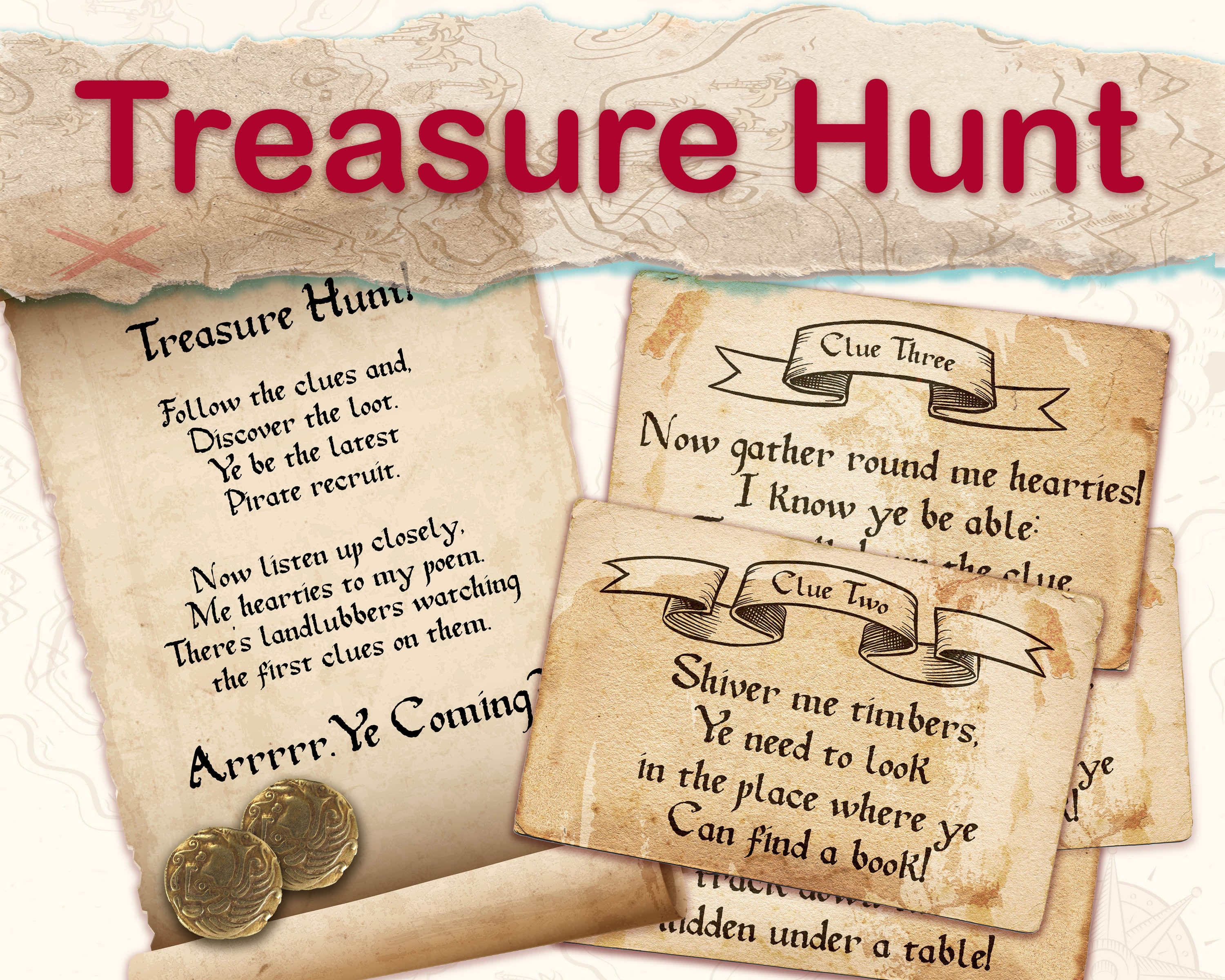 Pirate Treasure Hunt – LockPaperEscape