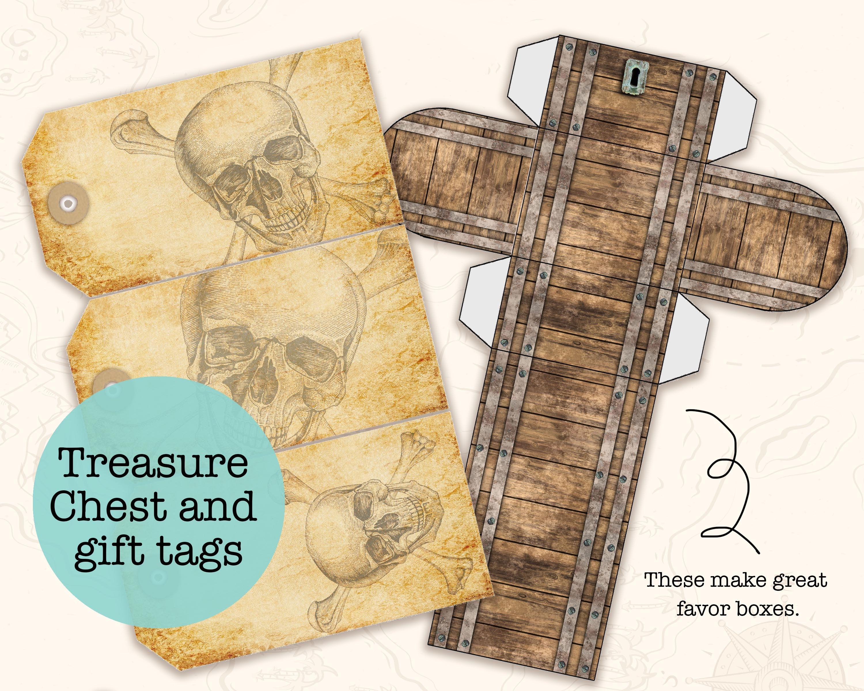 Pirate Treasure Hunt – LockPaperEscape